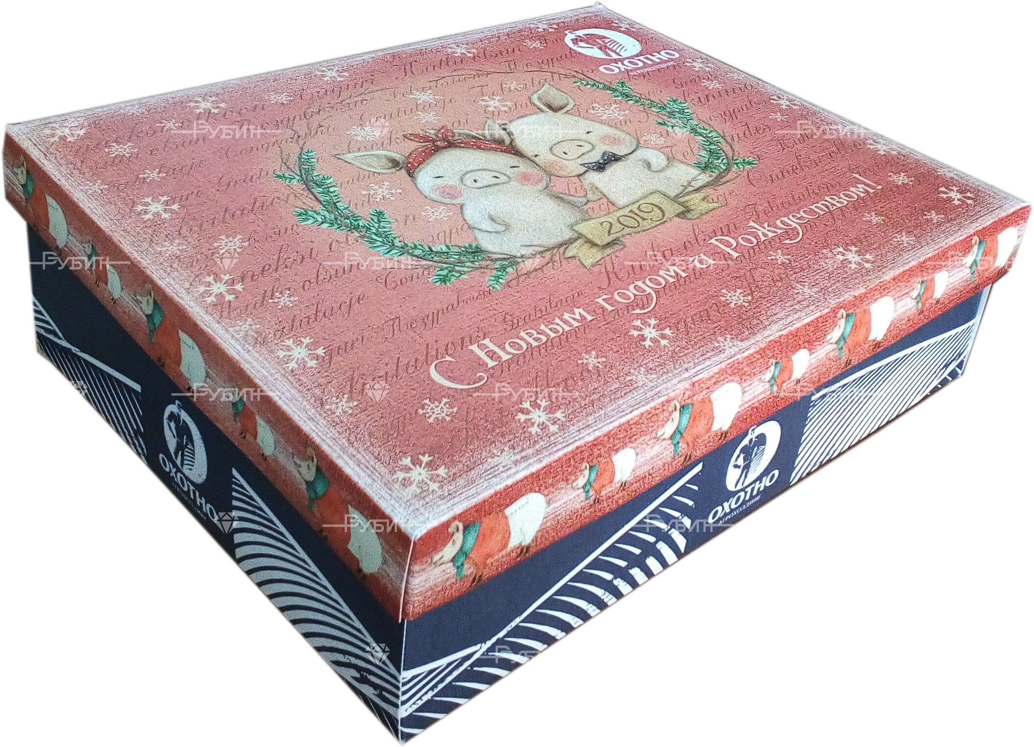 Новогодние упаковки для сладких подарков в Москве | Купить коробки для ...